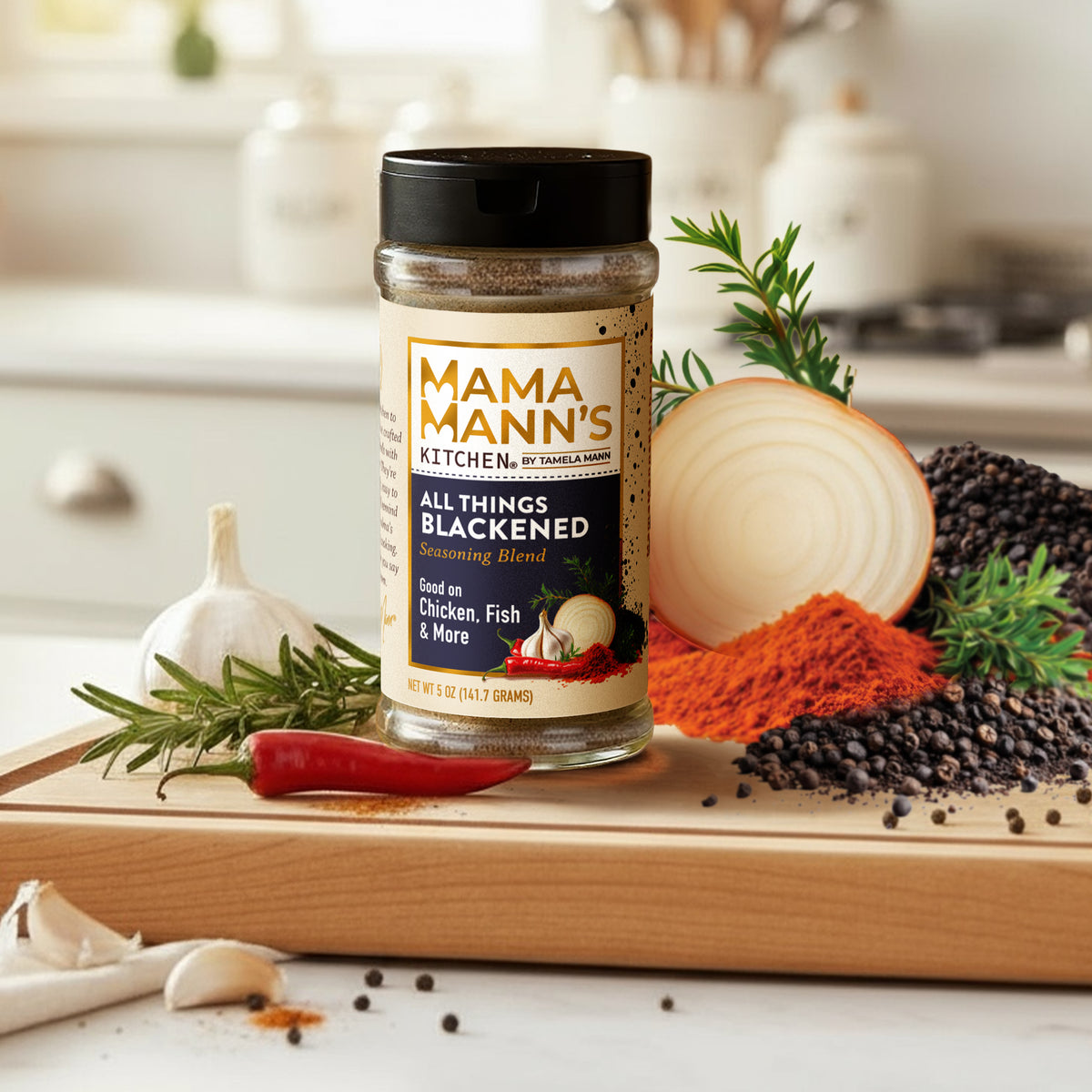 All Things Blackened Seasoning Blend – Mama Mann's Kitchen